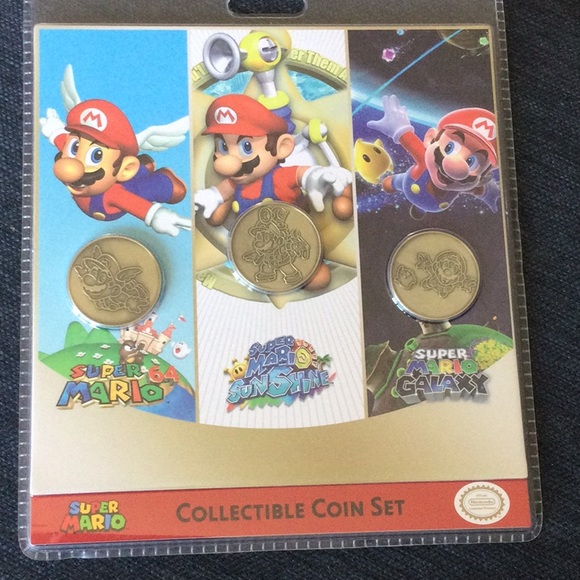 Accessories | Limited Edition Super Mario Collectible Coin Set | Poshmark
